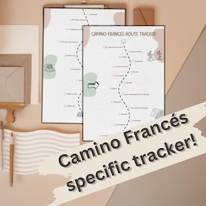 Camino De Santiago Printable Bundle | 5 Pages | Packing List, Route ...