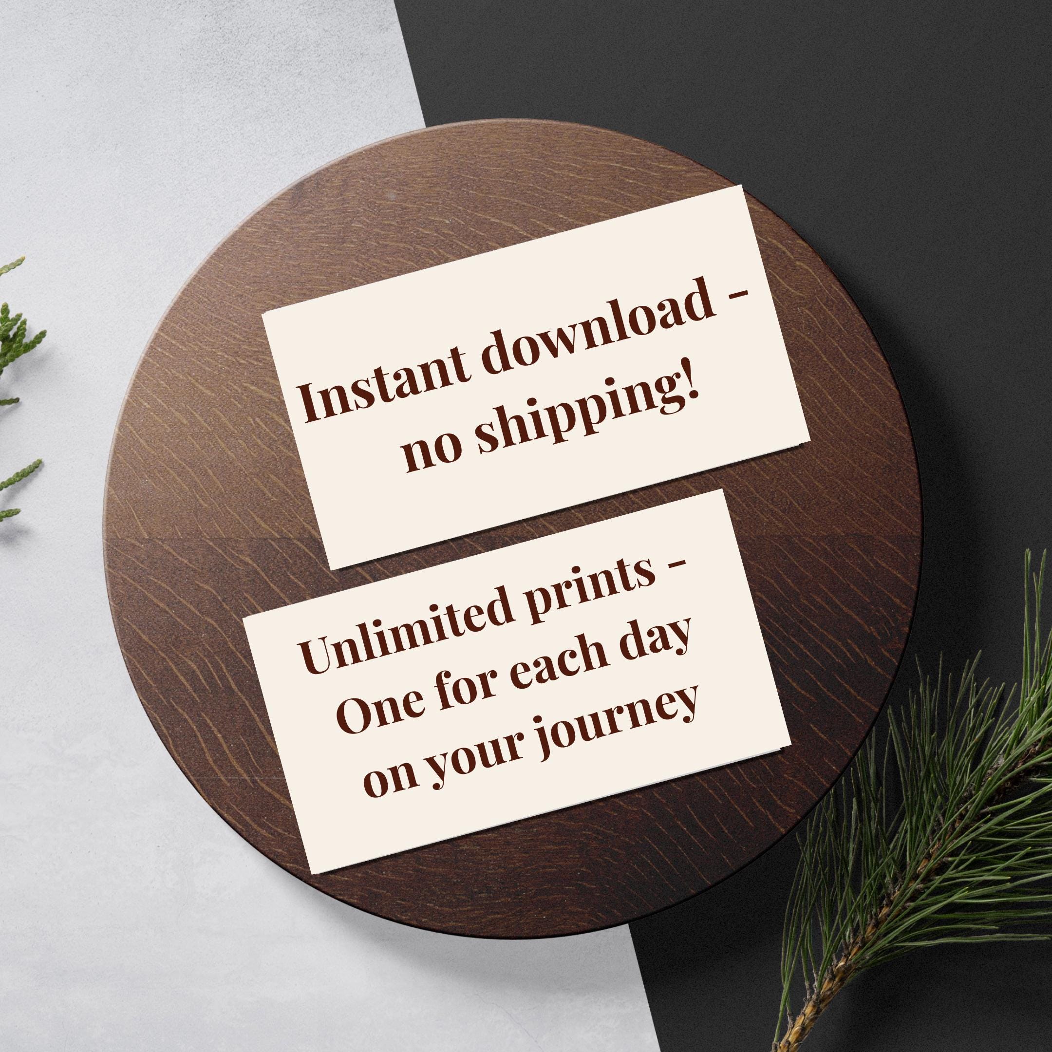 Camino De Santiago Journal Page – Printable Daily Tracker, Reflection ...