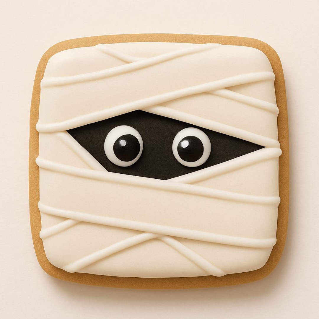 Mummy Plaque Cookie Cutter – Wrapped & Watching! - Etsy