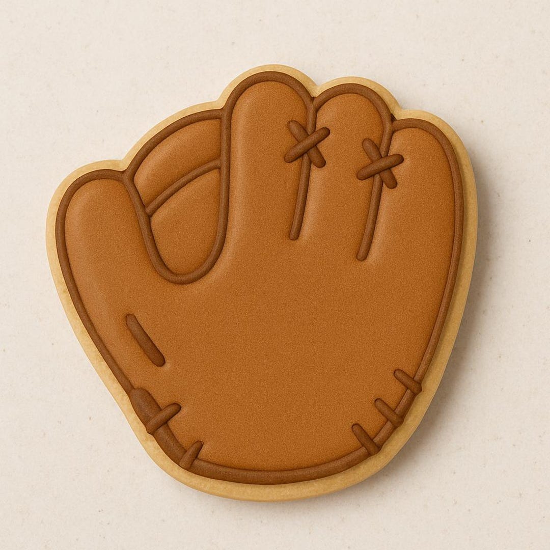 Baseball Glove Cookie Cutter – Catch the Fun! - Etsy