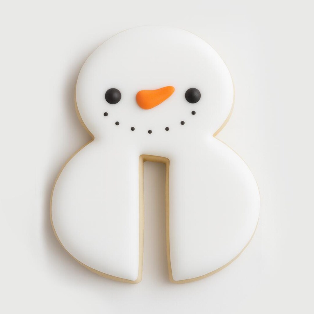 Snowman Hugger Cookie Cutter – Mug Topper Cookie – Hangs on Your Mug ...