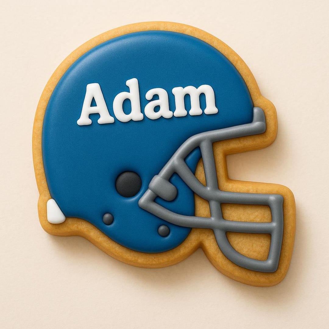 Football Helmet Cookie Cutter - Game Day Spirit! - Etsy