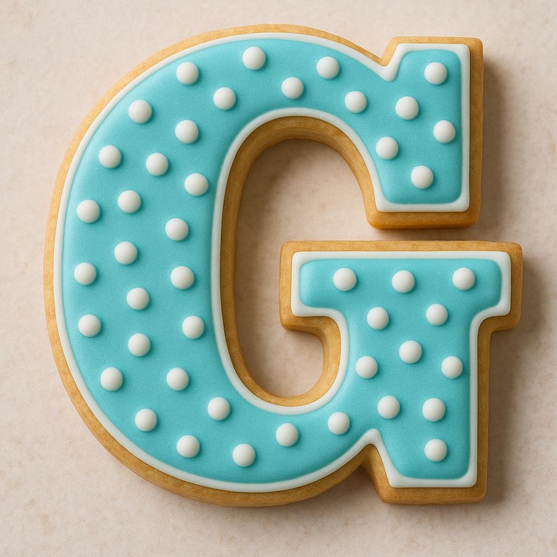Letter G Cookie Cutter – Perfect for Custom Treats! - Etsy
