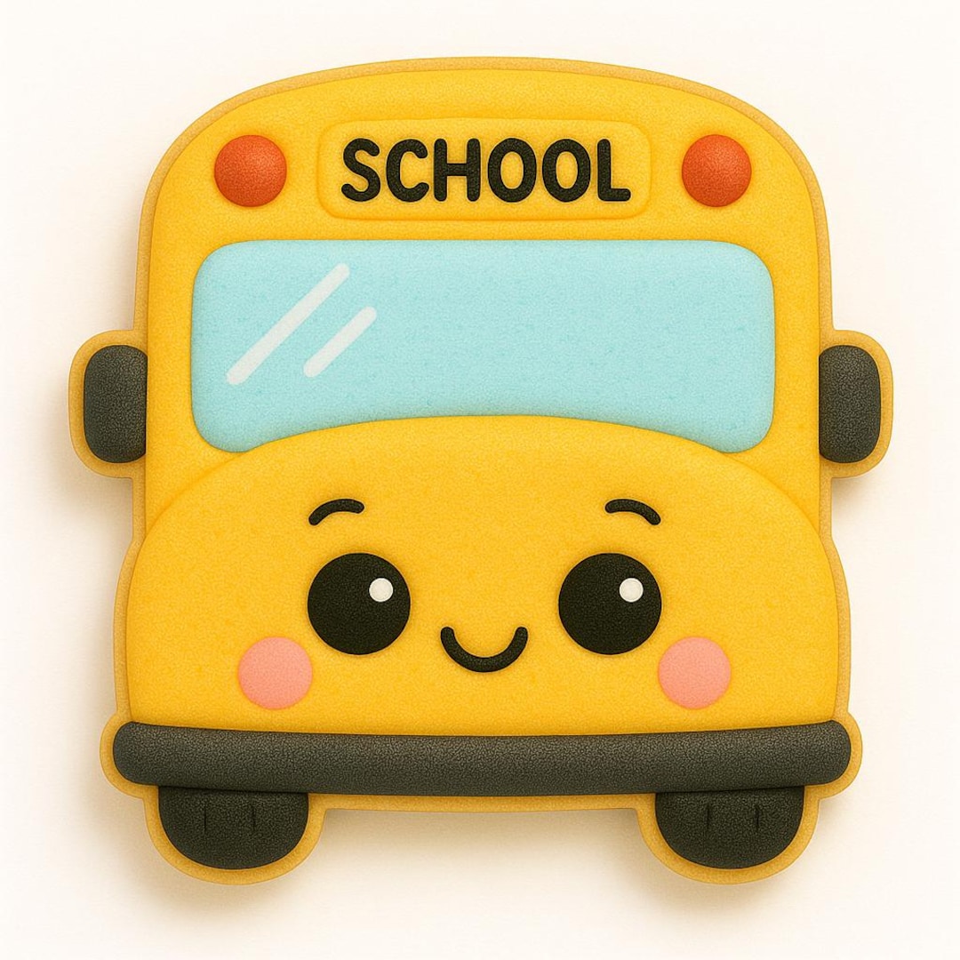 Kawaii School Bus Cookie Cutter – Full of Sweet Smiles! - Etsy