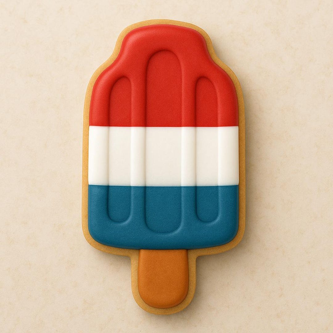 Popsicle Cookie Cutter - Fourth of July Cookie Cutter - Sweet Summer ...