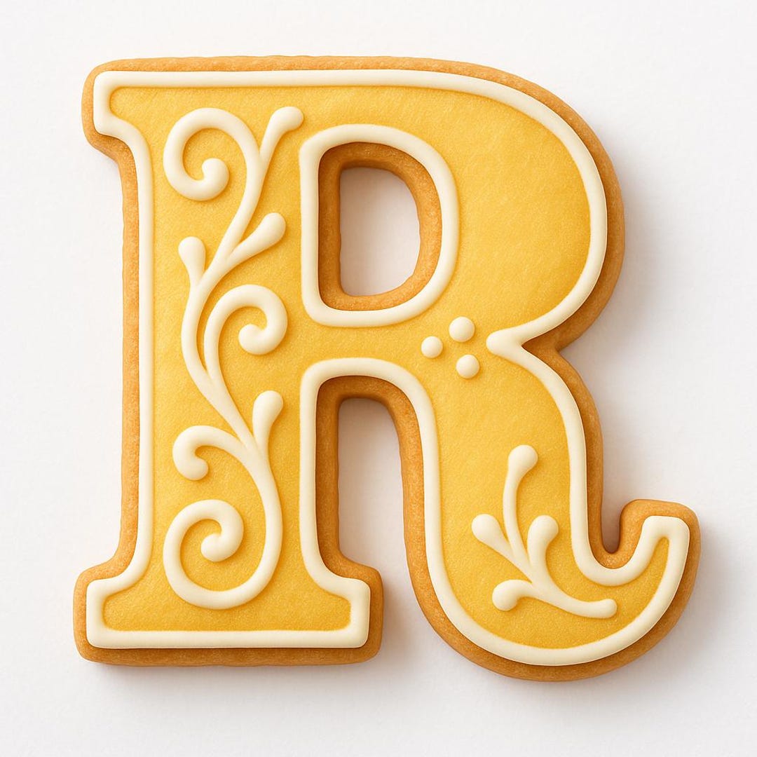 Letter R Cookie Cutter – Perfect for Custom Treats! - Etsy
