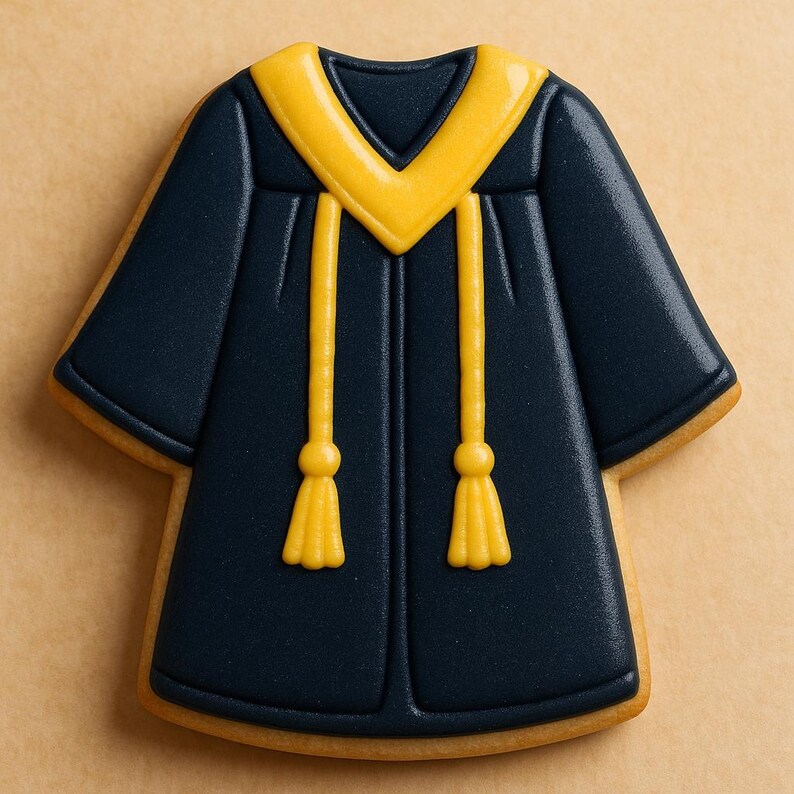 Graduation Gown A and B - Cookie Cutter -2025 Graduation Cookie Cutter ...