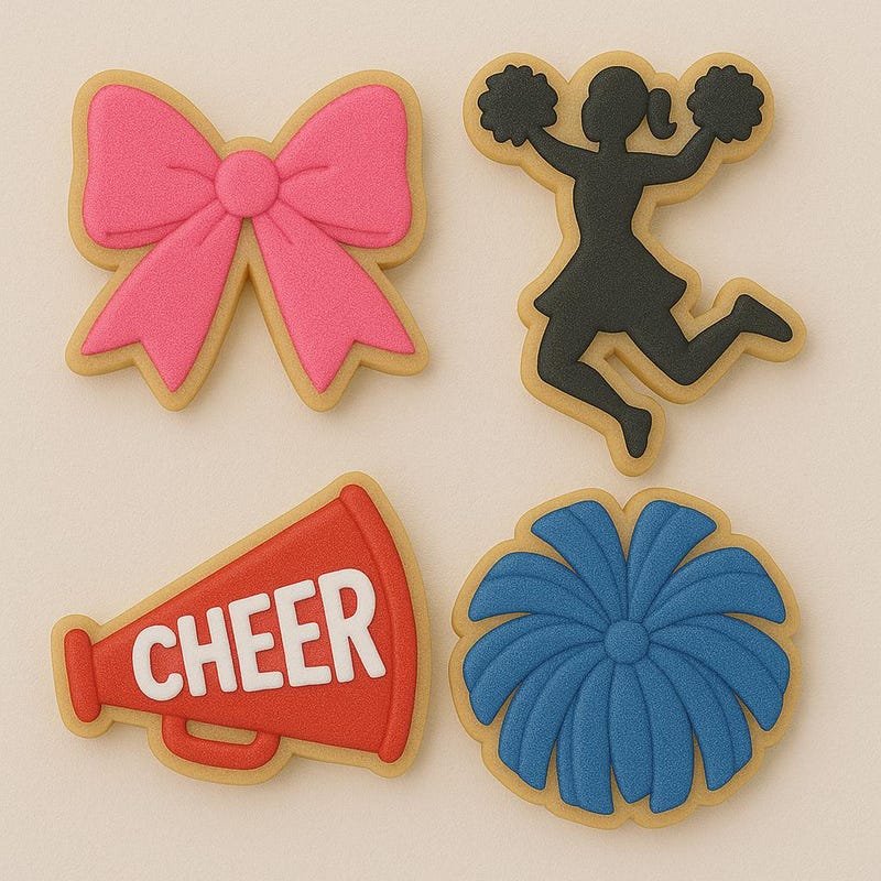 Cheerleading Cookies - Etsy