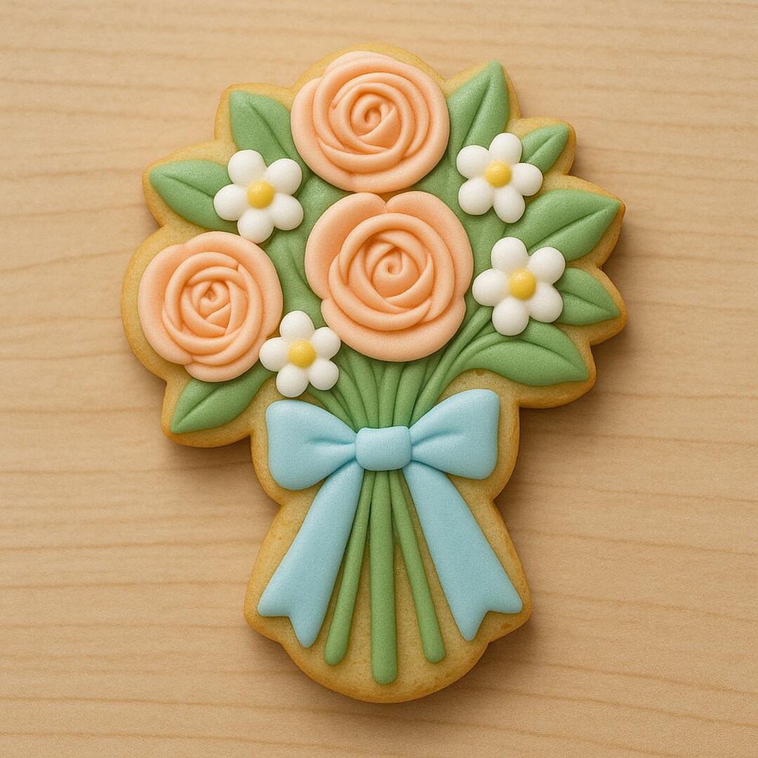 Flower Bouquet Cookie Cutter – A Sweet Floral Treat! - Etsy