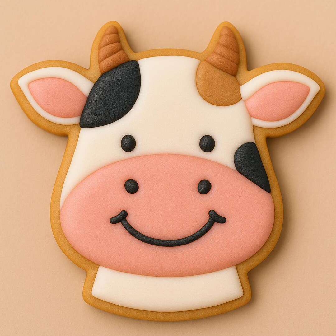 Cow Head Cookie Cutter - Moo-ve Over, Ordinary Cookies! - Etsy