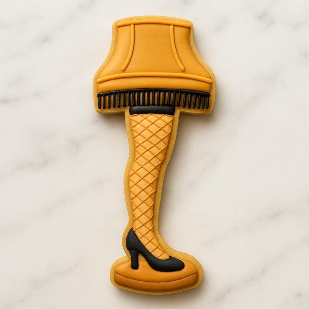 Leg Lamp Cookie Cutter | Christmas Story Cookie Cutter | Fra-gee-lay ...
