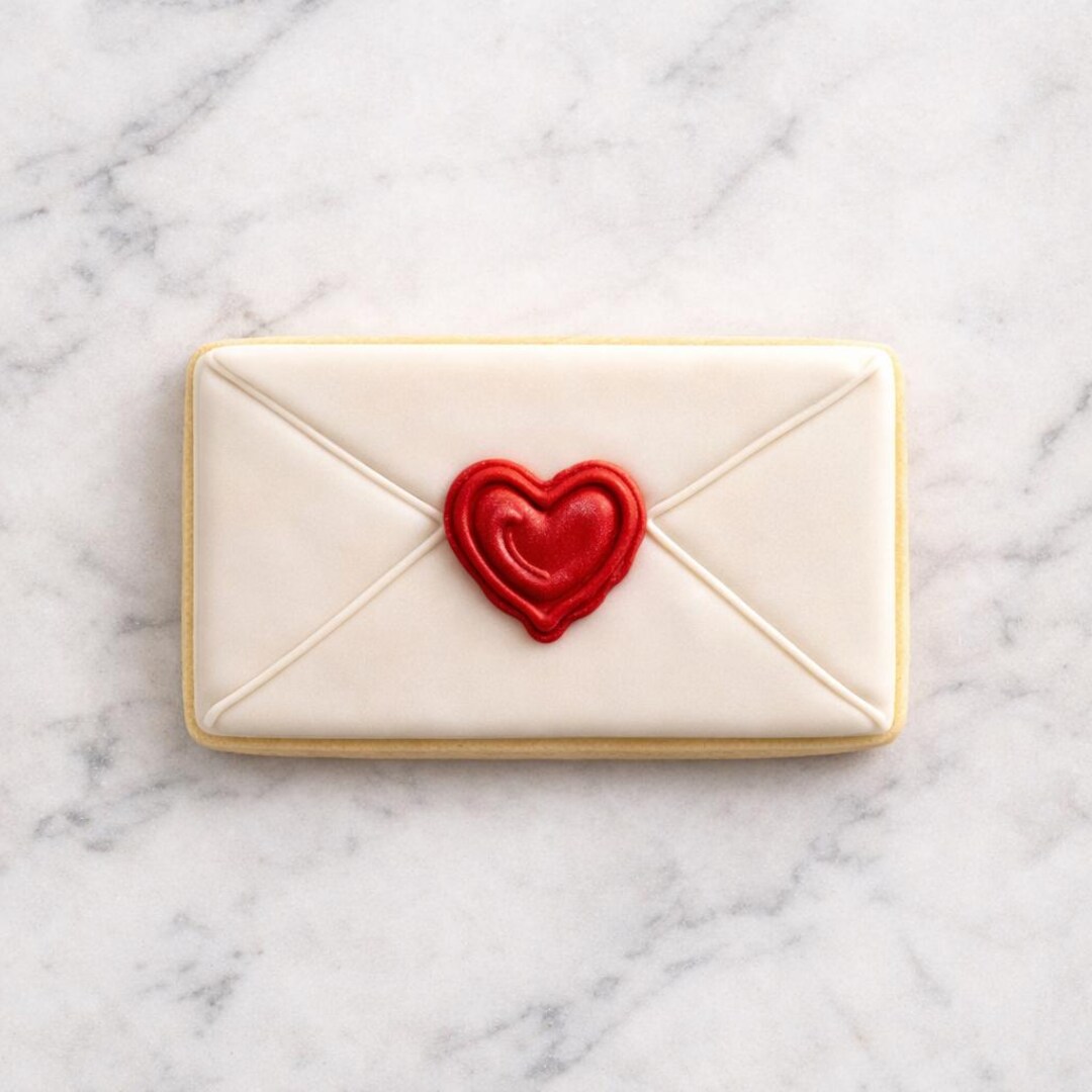 Valentine Love_letter Cookie Cutter – Envelope With Heart - Etsy