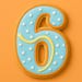 Number 6 Cookie Cutter – Perfect for Custom Treats! - Etsy