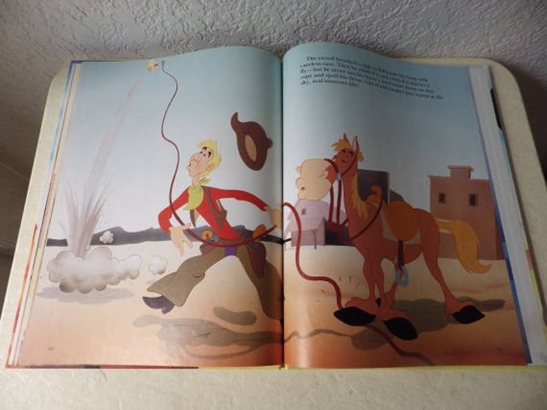Book: PECOS BILL Disney's Tall Tale 1994 Edition. Large | Etsy