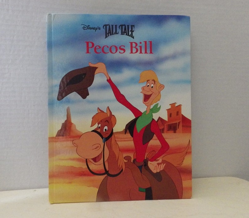 Book: PECOS BILL Disney's Tall Tale 1994 Edition. Large | Etsy