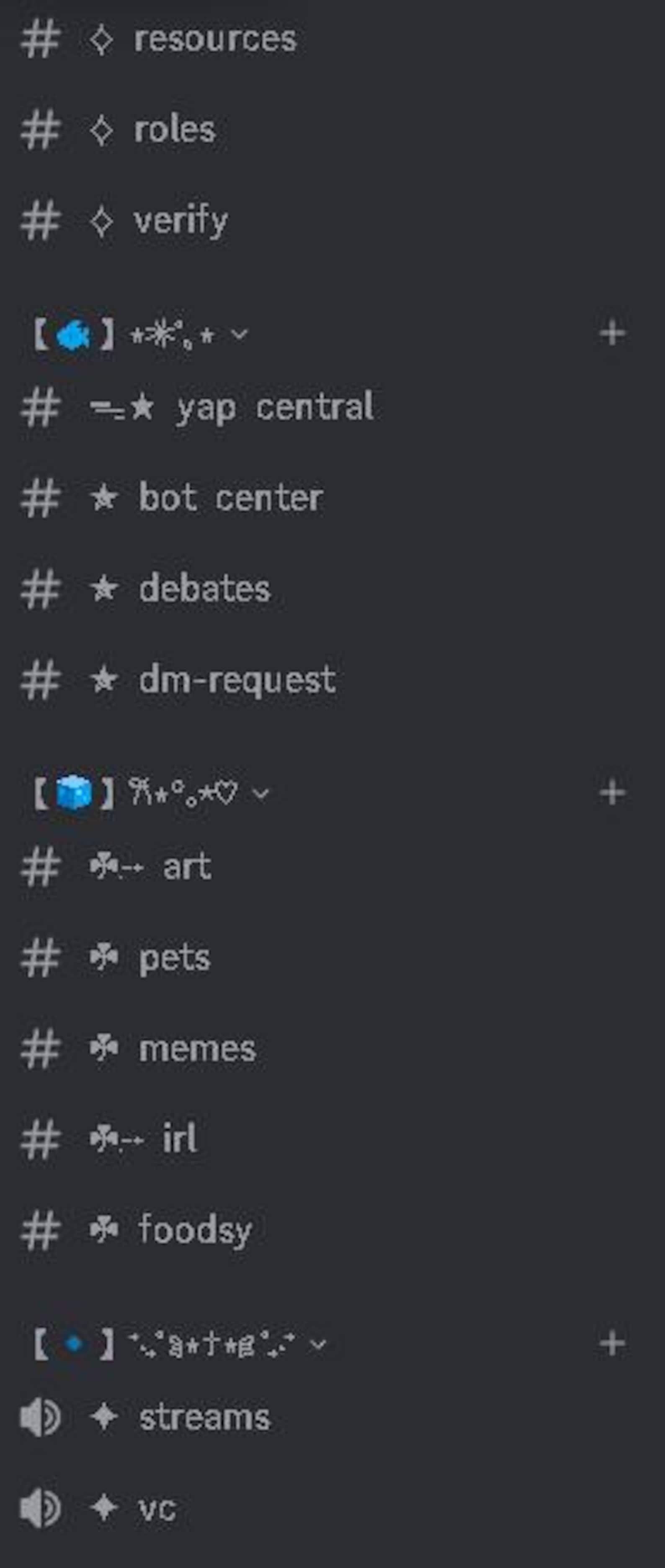 Discord BLUE Server Preset - Etsy