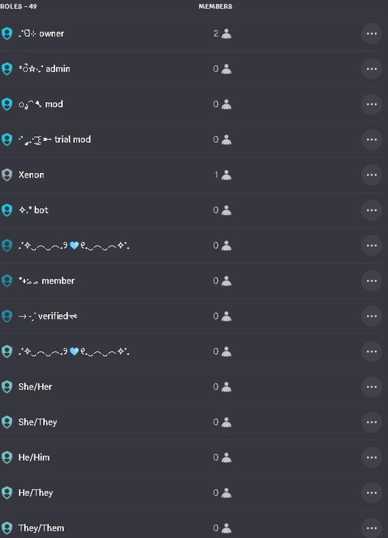 Discord BLUE Server Preset - Etsy