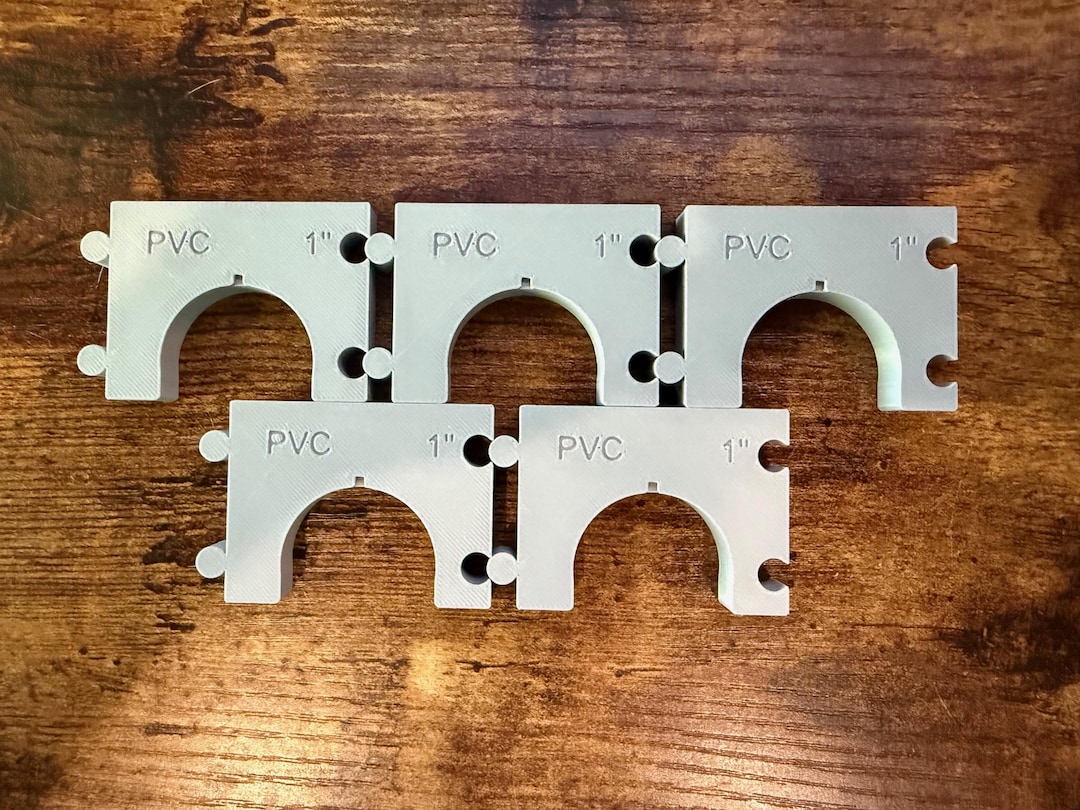 Snap-on PVC Conduit Spacers – 20 Pack of 1" Pipe Clips for Strapping ...