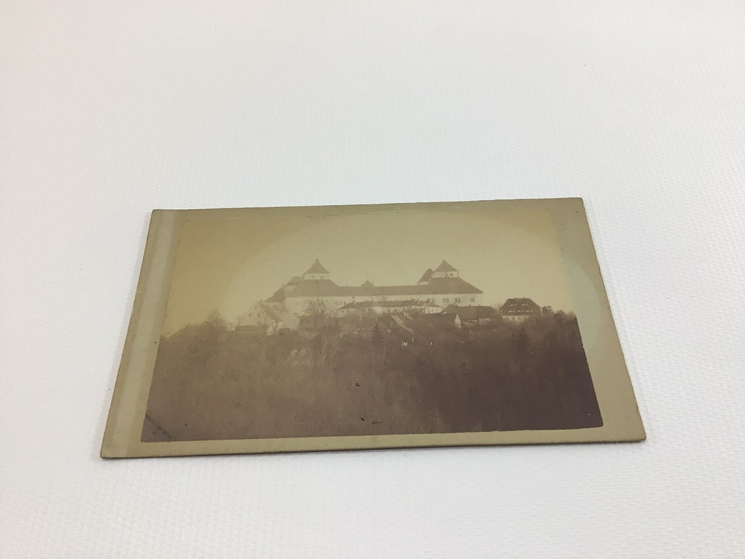 Victorian CDV Cabinet Card 2.5" X 4" German Castle 1888 Photograph From ...