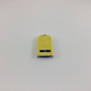Cracker Jack Toy Seaman Flat Top Whistle Yellow and Blue Mid Century ...