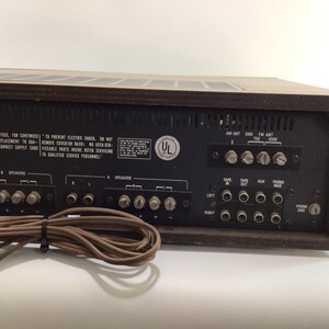 Realistic High Fidelity 82 Watt Stereo Receiver Model STA-80 Vintage ...