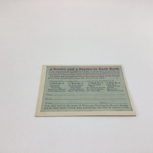 Kellogg's Breakfast Cereal Story Book of Games Vintage Advertising ...