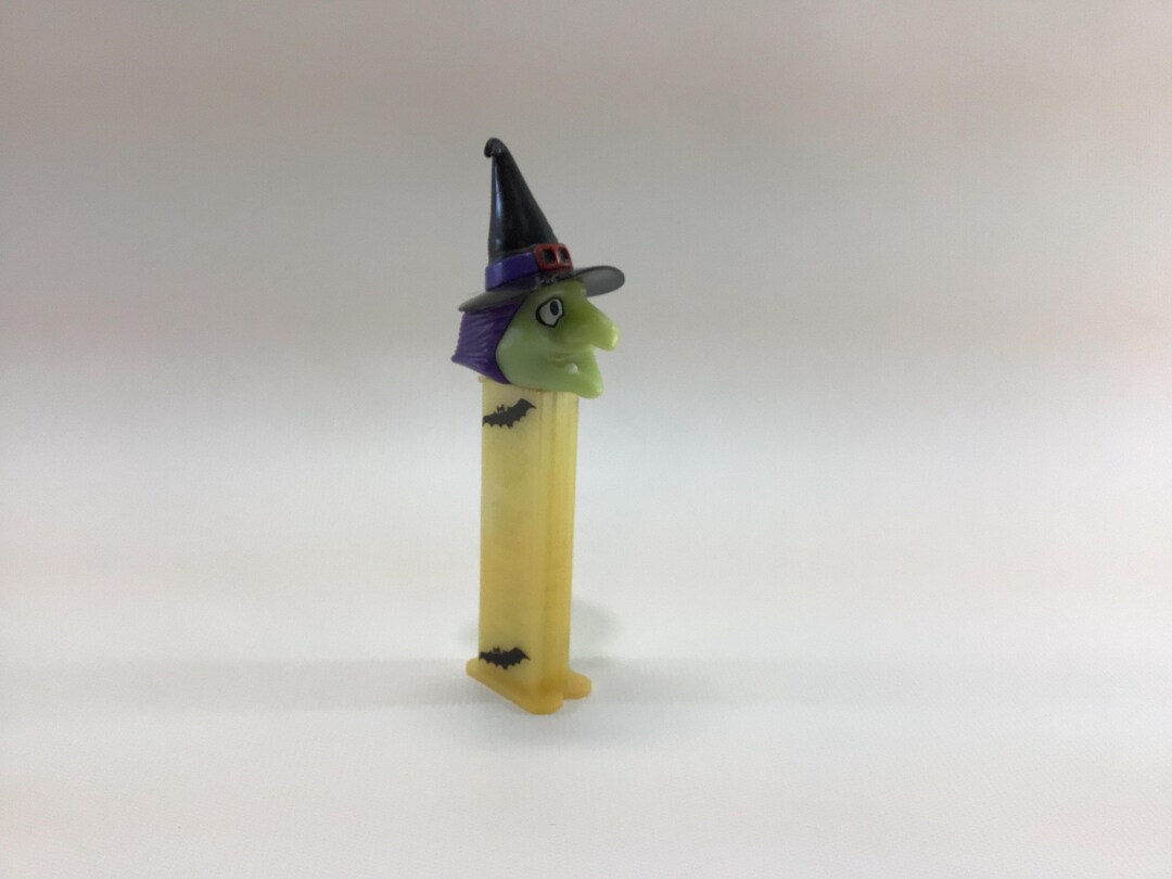 Black Hat Witch PEZ Dispenser Vintage Toy Candy Container - Etsy
