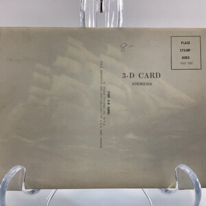 Oversize Art Postcard TOPPAN 3D CARD Sailing Vessel SSP 592 Vintage ...