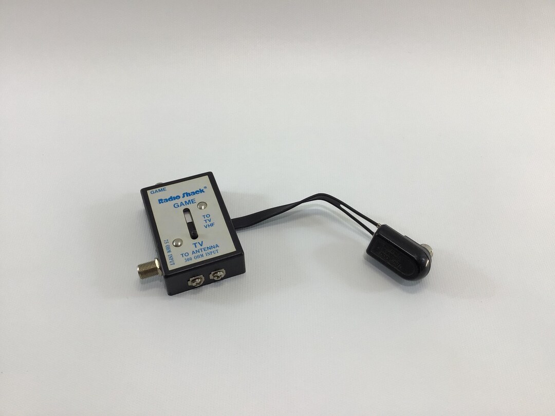 Radio Shack TV Game Switch Adapter Vintage Video Game Replacement Part ...