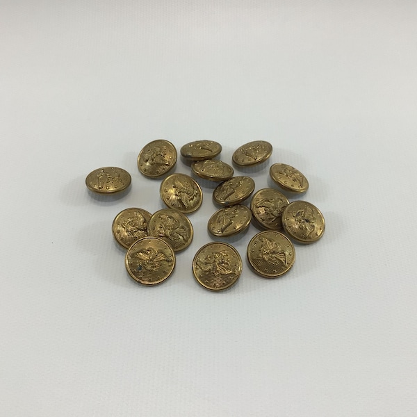 Embossed Buttons - Etsy