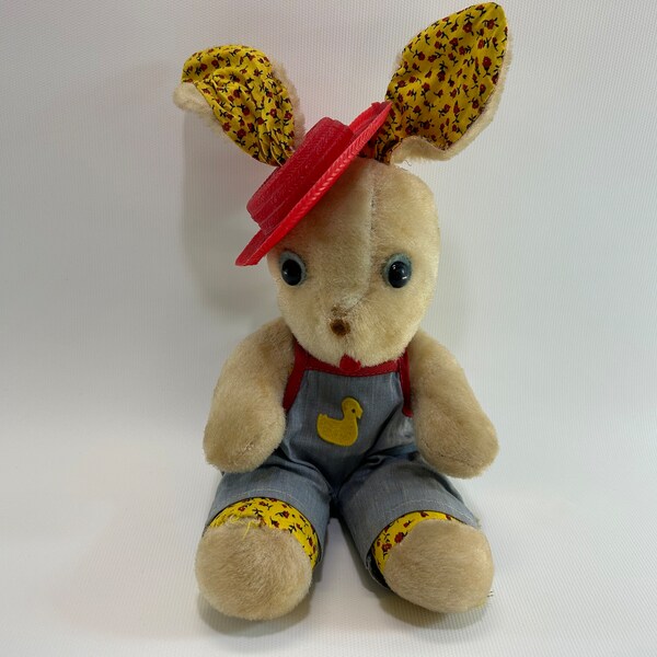 1960s Vintage Stuffed Rabbit Bunny - Etsy