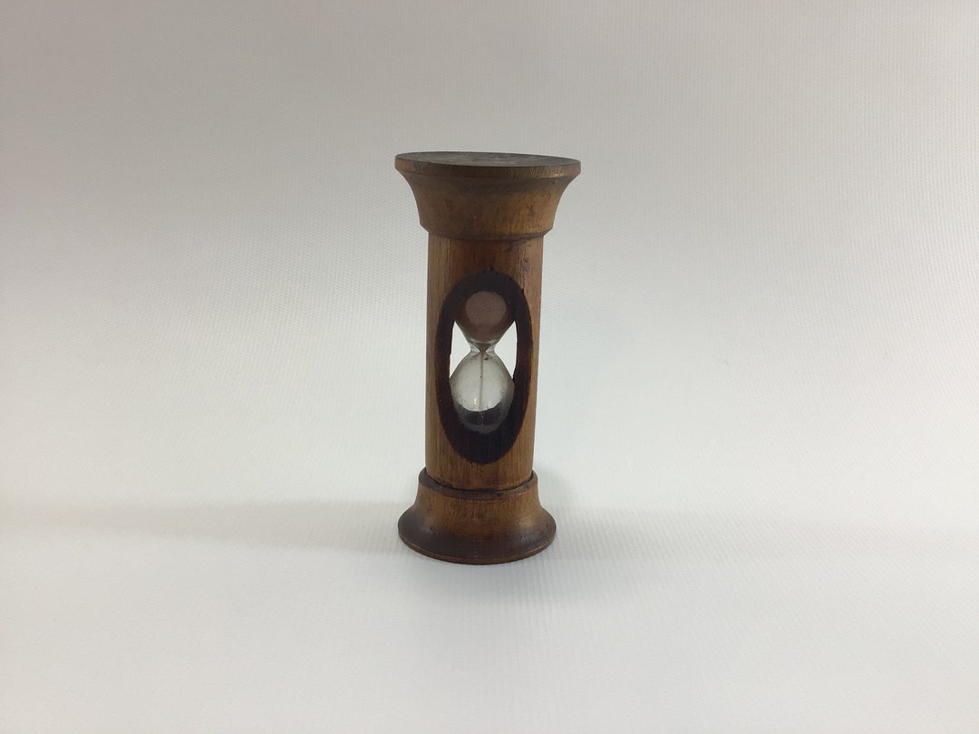 Antique Treen Hardwood Egg Timer Kitchen Gadget Cottage Core Home Decor ...