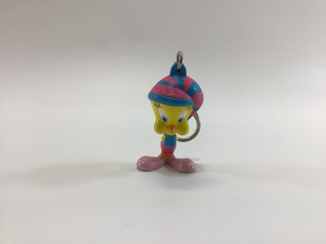 Looney Tunes Tweety Bird Keychain Figure Vintage Toy Figure Easter ...