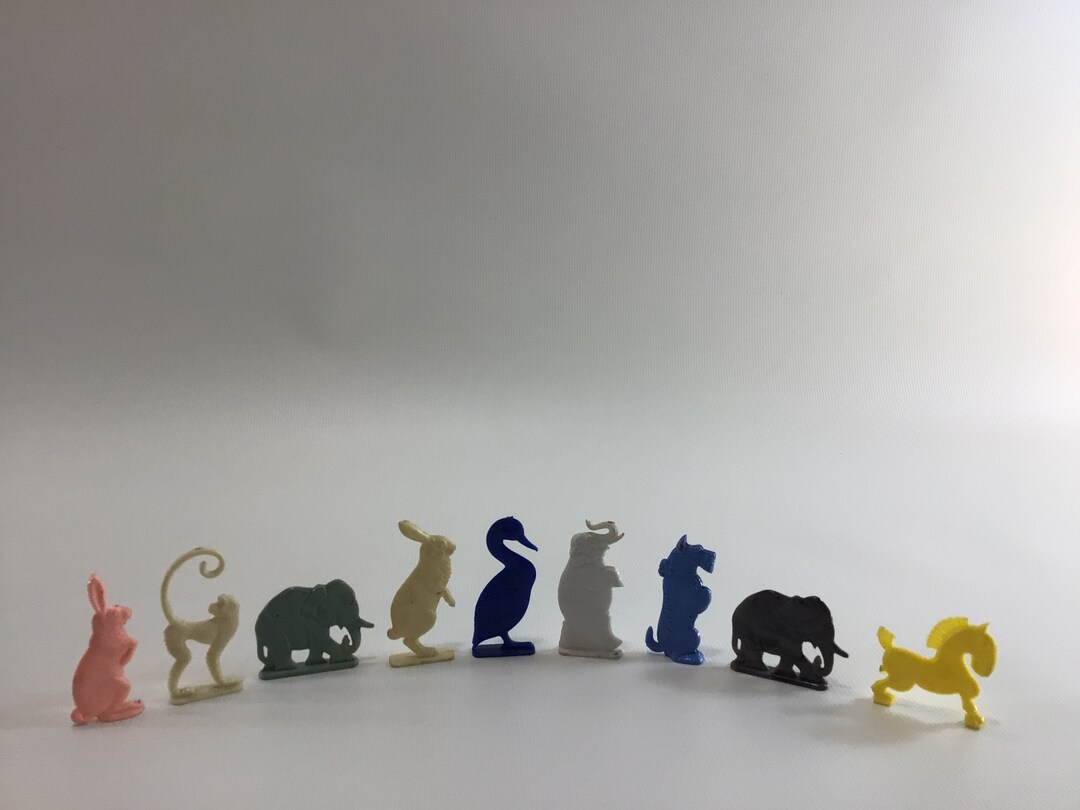 Cracker Jack Prize Animal Stand up Hard Plastic 1960s Vintage Toy Give ...