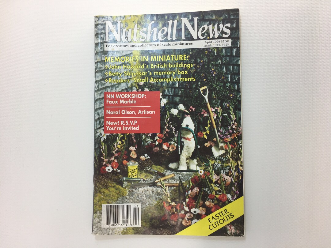 Nutshell News 1994 Dollhouse Miniatures Magazine - Choose Monthly Issue ...