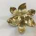CIRO Pave Rhinestone and Pearl Brooch Large Flower and Leaf Clip ...