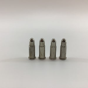 Vintage Toy Silver Bullets Solid Metal 32 Cal Lone Ranger Parts Pieces ...