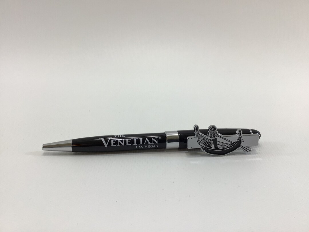 The Venetian Casino Las Vegas Souvenir Ballpoint Pen Vintage Writing ...