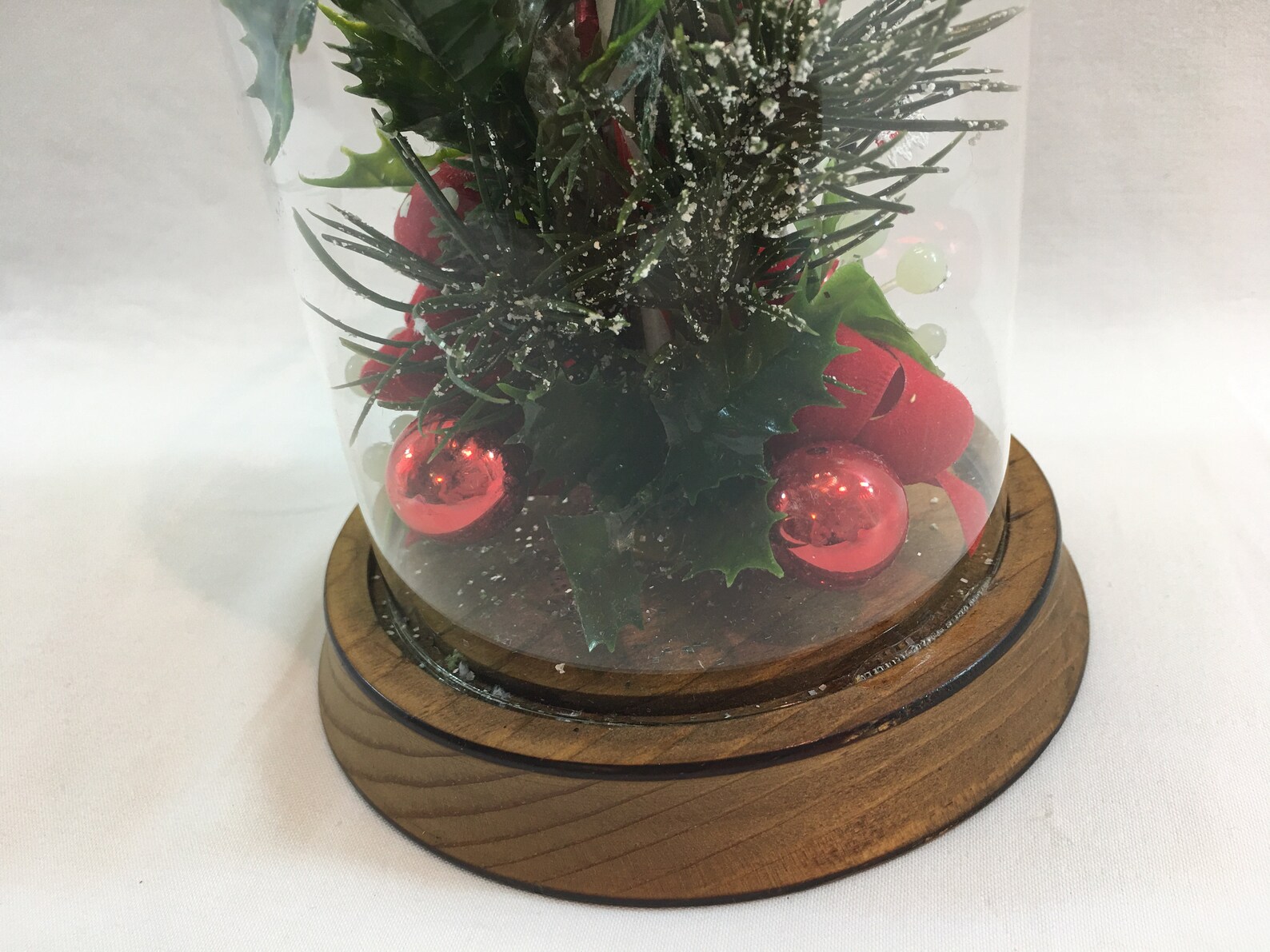 Snowman Holiday Glass Dome Table Top Christmas Home Decor - Etsy