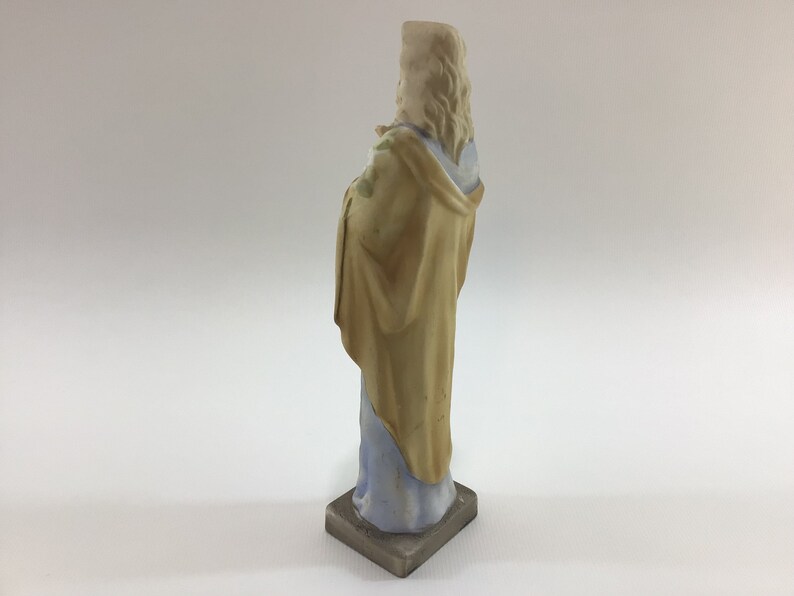 St Joseph Bisque Ceramic Figurine Inarco Mid Century Made in - Etsy