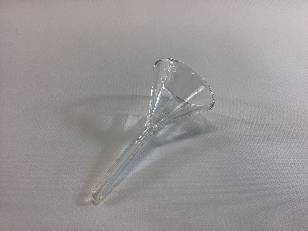 Pyrex 60 Degree Funnel Clear Glass Vintage Student Academia Lab ...