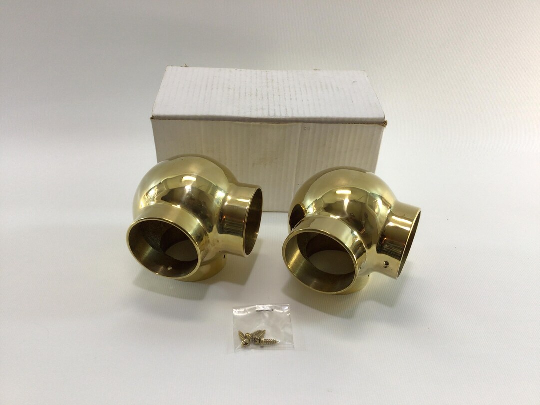 Brass Railing Hardware Lavi Industries Ball Side Outlet 90 Degree Elbow ...