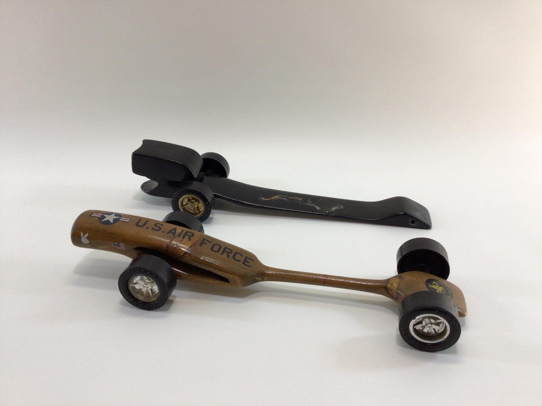 Pinewood Derby Modern Fantasy Race Cars Vintage Handcrafted Wooden Toy ...