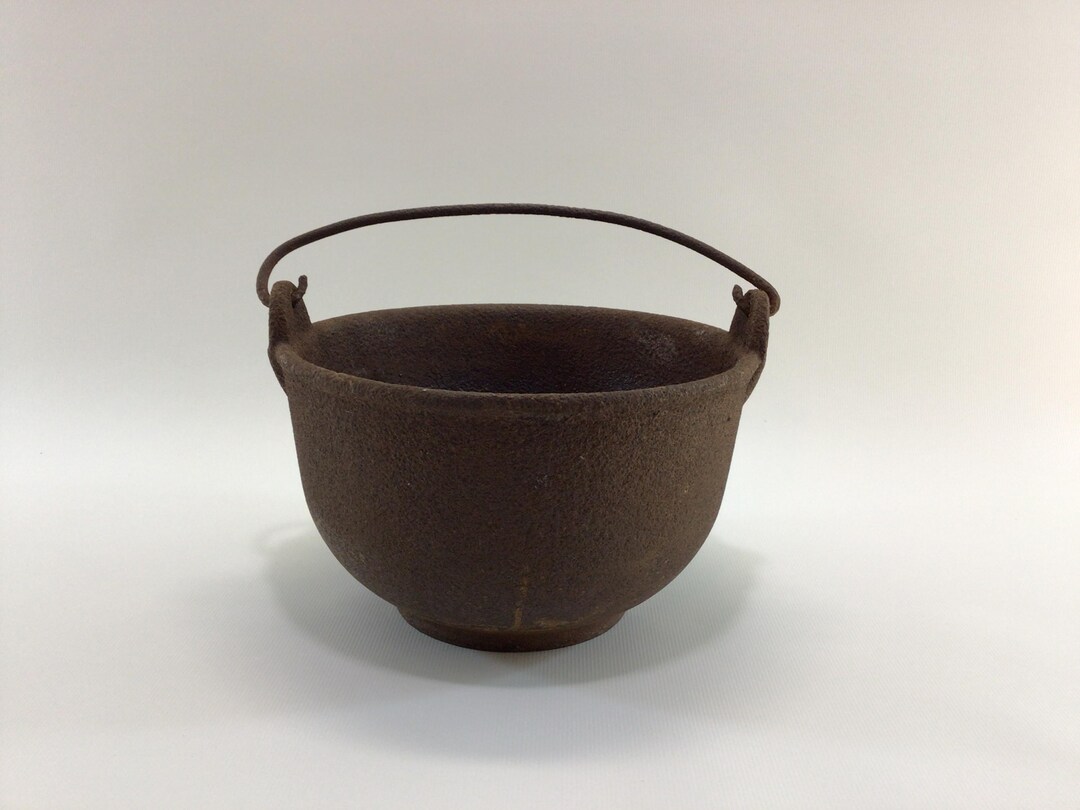 Smelting Pot Antique Primitive Rustic Decor Insto Gas Corp Detroit No 8 ...