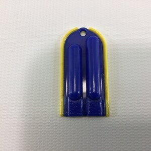 Cracker Jack Toy Seaman Flat Top Whistle Yellow and Blue Mid Century ...