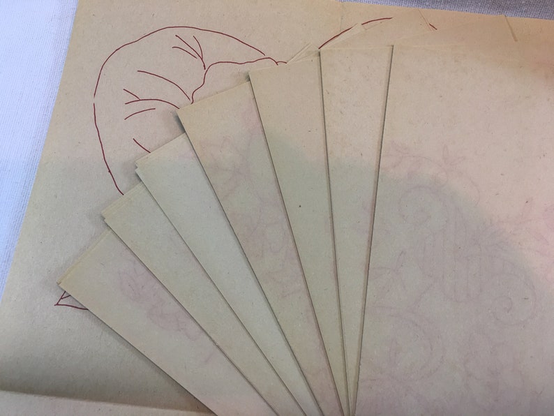 Vintage Artex Hot Iron Transfer Patterns for Textile Painting ...