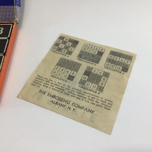 Brain Teaser Game 15 Puzzle No 3209 the Embossing Company Albany New ...