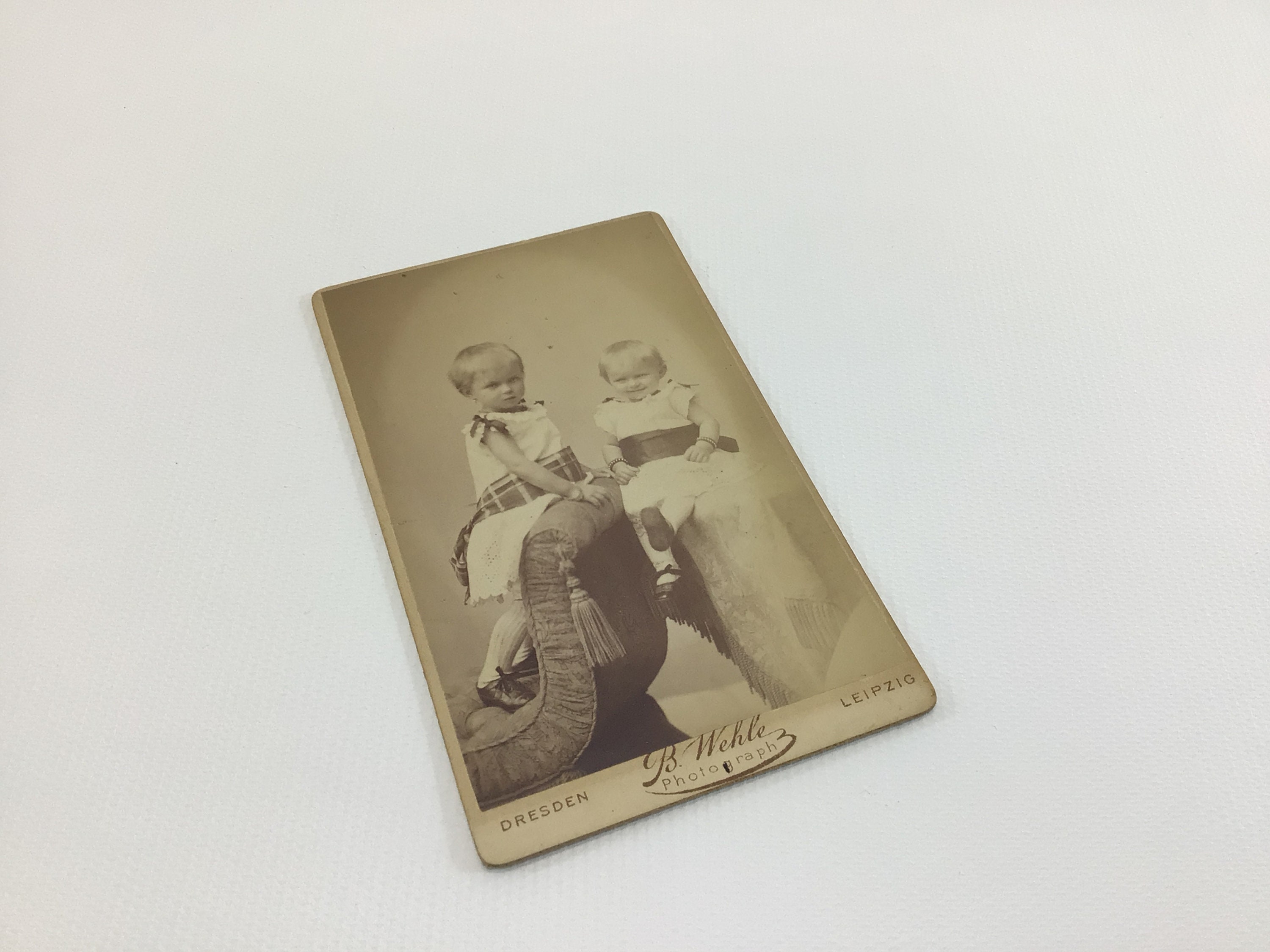 Victorian CDV Cabinet Card 2.5" X 4" Portrait Photograph Blonde ...