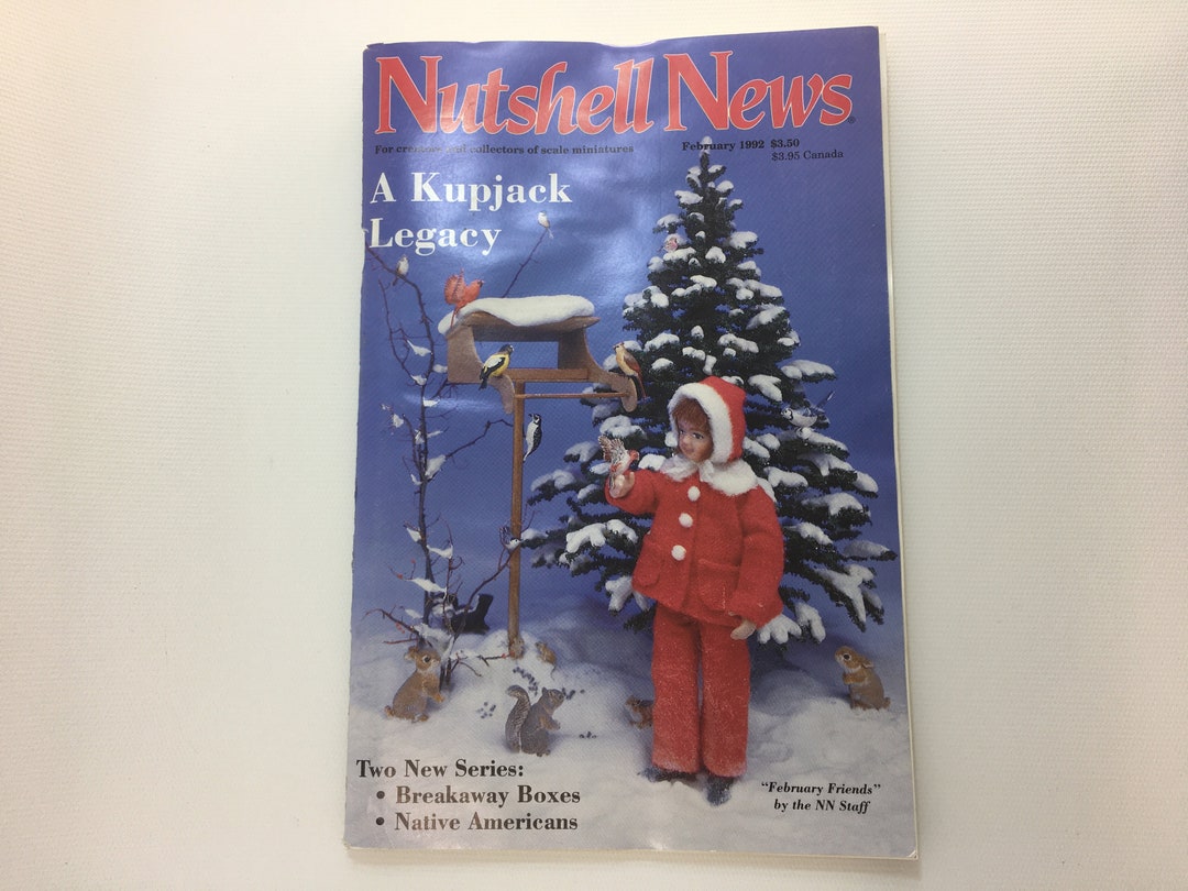 Nutshell News 1992 Dollhouse Miniatures Magazine - Choose Monthly Issue ...