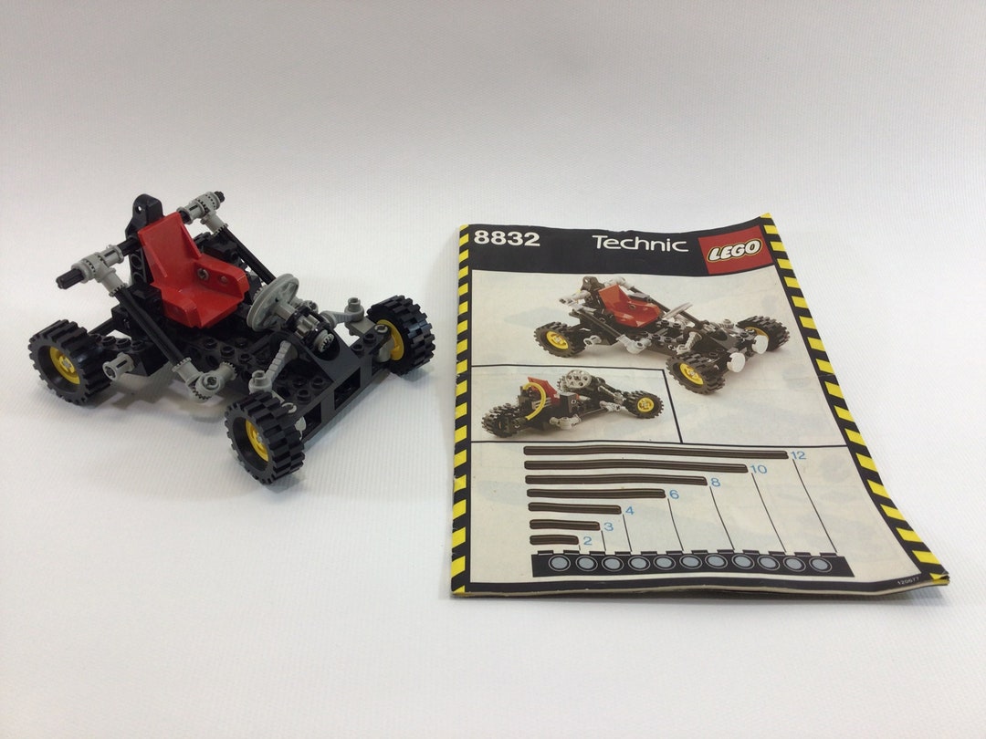 Lego Technic Roadster 8832 Incomplete Vintage 1988 Building Toy - Etsy